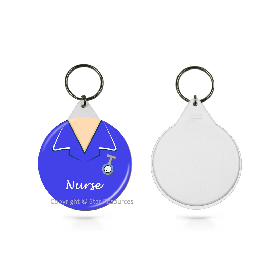 Nurse Key Ring NHS Uniform Gift Keyring - Etsy