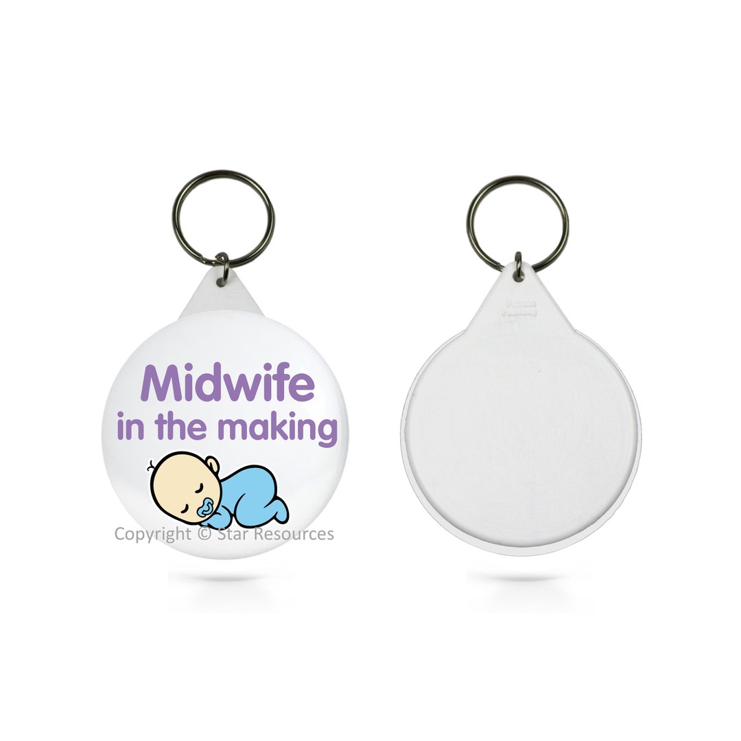 Student Midwife Key Ring Midwife in the Making Gift Keyring - Etsy UK