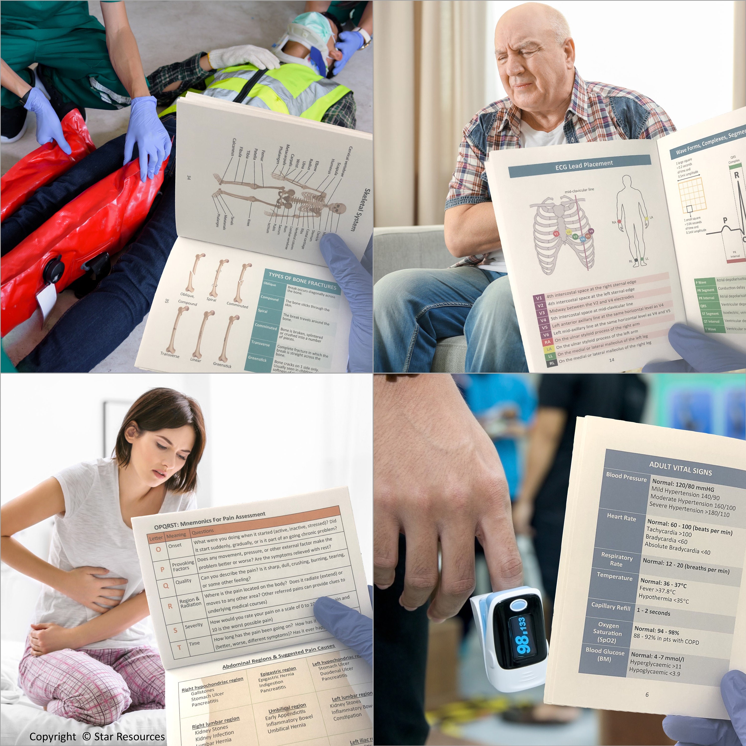 Patient Assessment Pocket Book Paramedic Student Nurse | Etsy UK