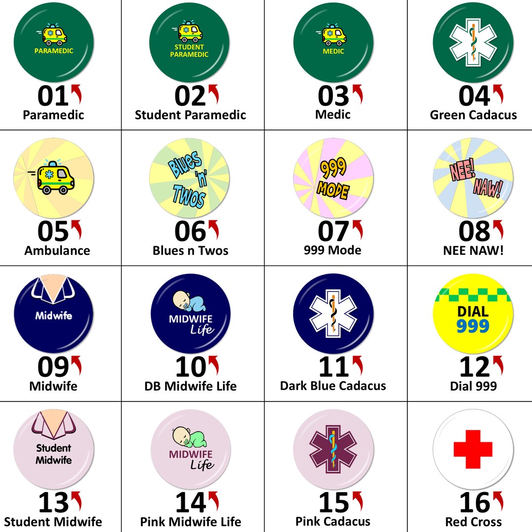 Mini Badge Pick 'n' Mix - Etsy