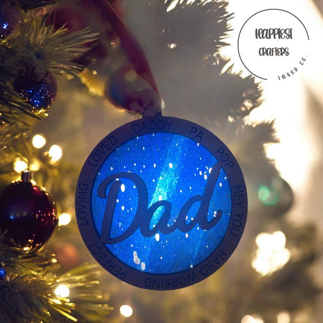 VIP Ornament, Custom 3 Layer Color,background Design, Anyone Important ...