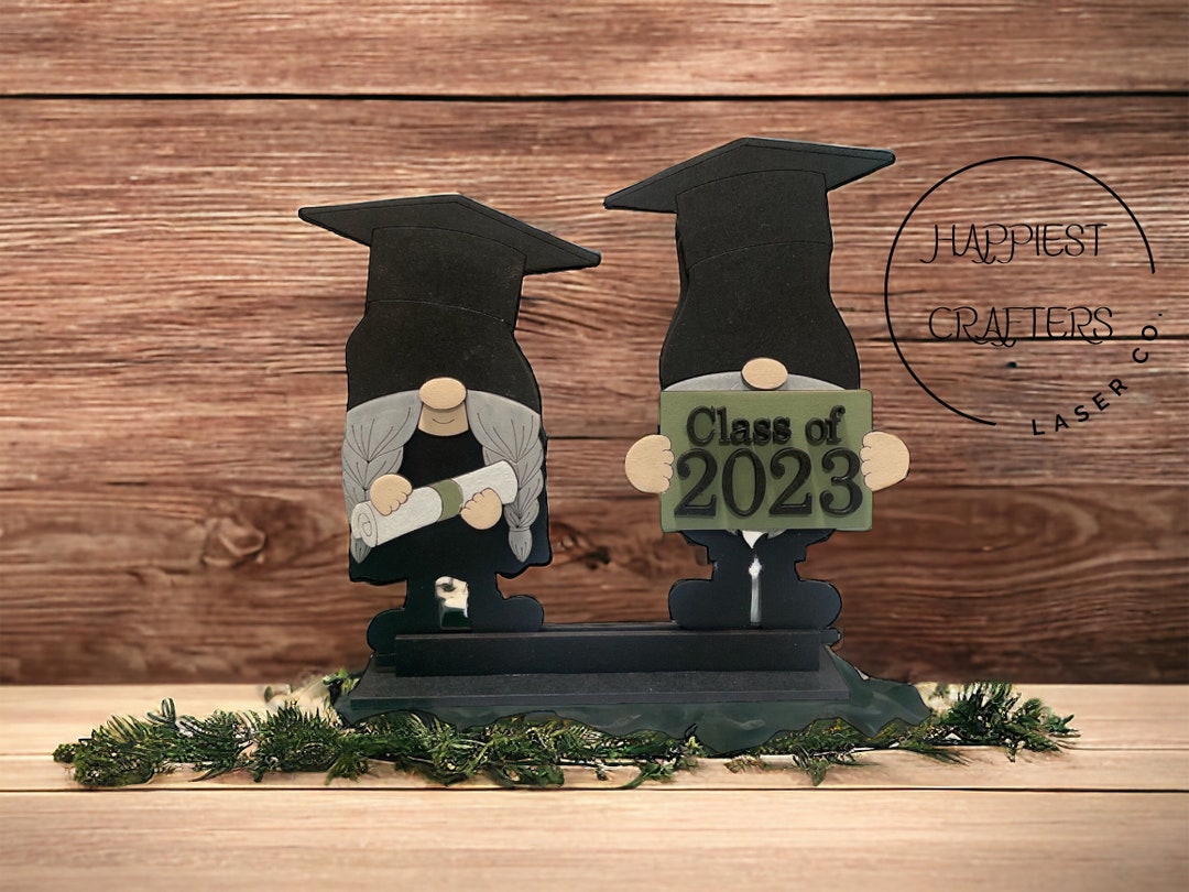 Custom Gnome Graduation Sign, A Unique Way to Honor Your Grad's ...