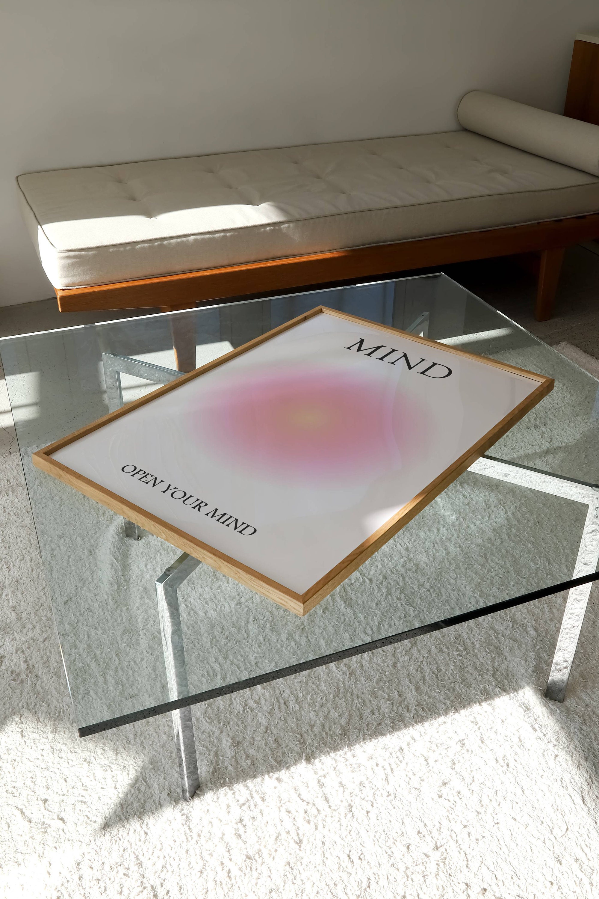 Mind Body Soul Aura Print, Aura Printable Poster, Pink Aura Print ...