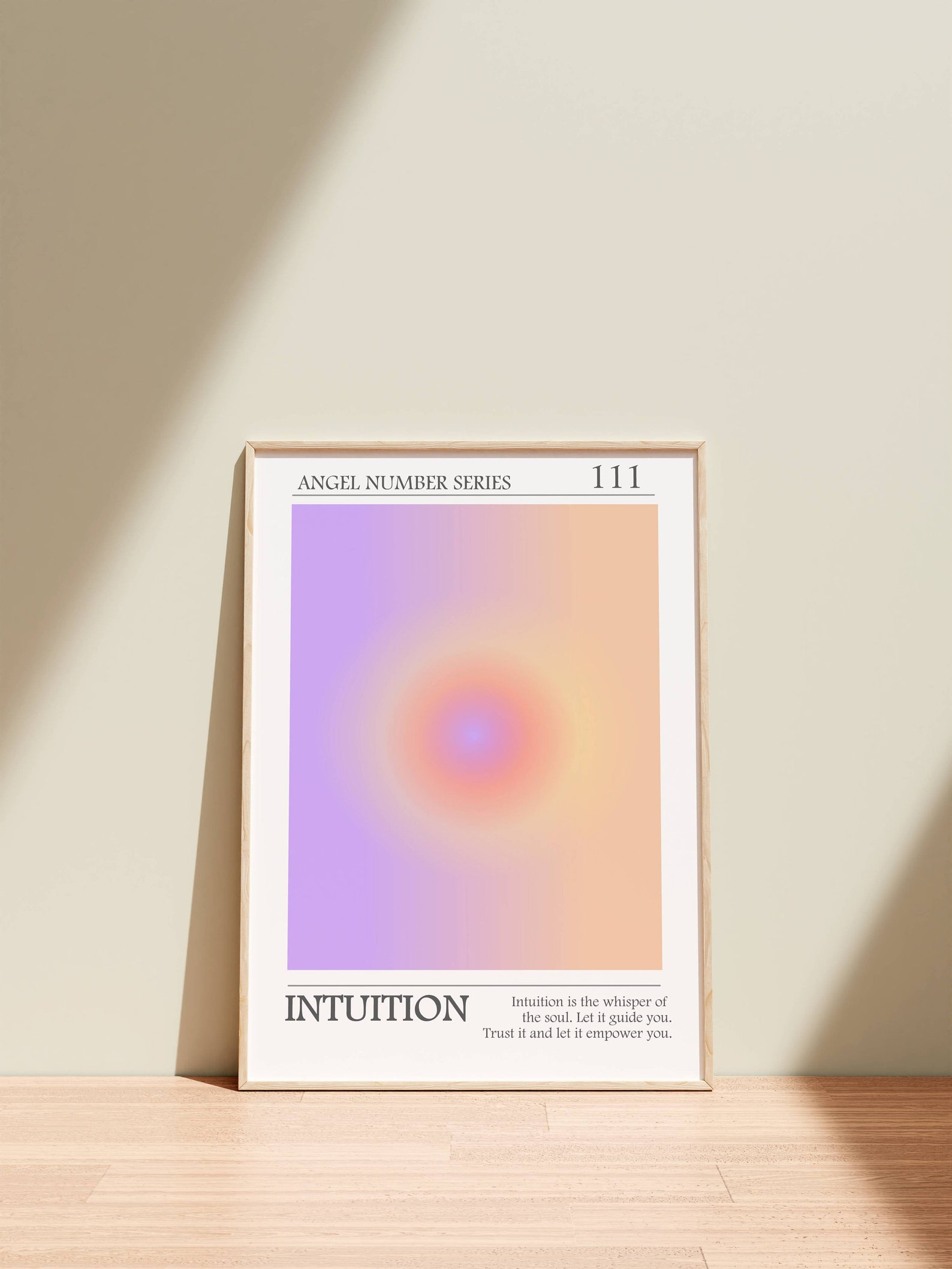 Aura Angel Number 111 Print, 111 Wall Art Poster, Manifestation Aura ...