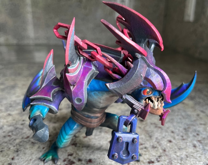 Slark in Shadow of the Deep With Immortals Dota 2 Figurine 3D Model - Etsy