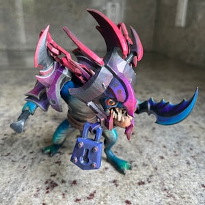 Slark in Shadow of the Deep With Immortals - Dota 2 Figurine 3D Model ...