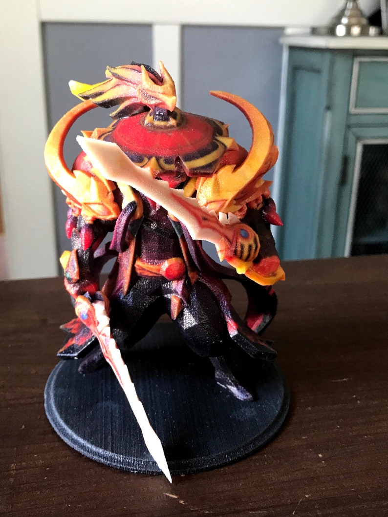 Ember Spirit in Master of the Searing Path Set With Burning - Etsy