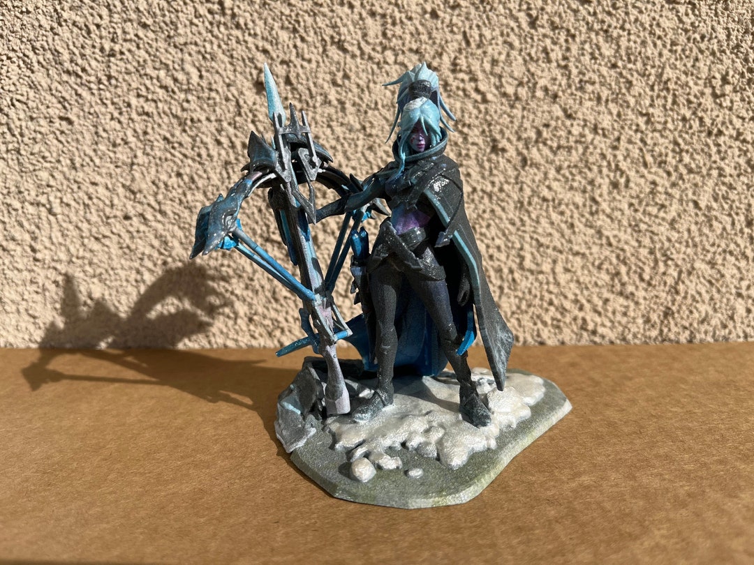 Drow Ranger Arcana Dread Retribution (regular Blue) - Dota 2 Figurine ...