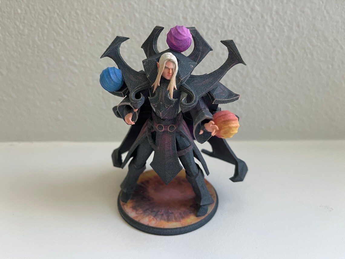 Invoker in Dark Artistry Set Dota 2 Figurine 3D Model - Etsy