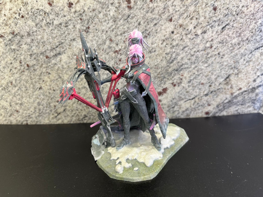 Drow Ranger Arcana Dread Retribution (alternate Red) - Dota 2 Figurine ...