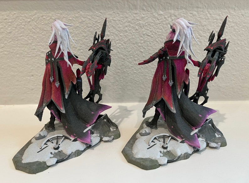Drow Ranger Arcana Dread Retribution (alternate Red) - Dota 2 Figurine ...