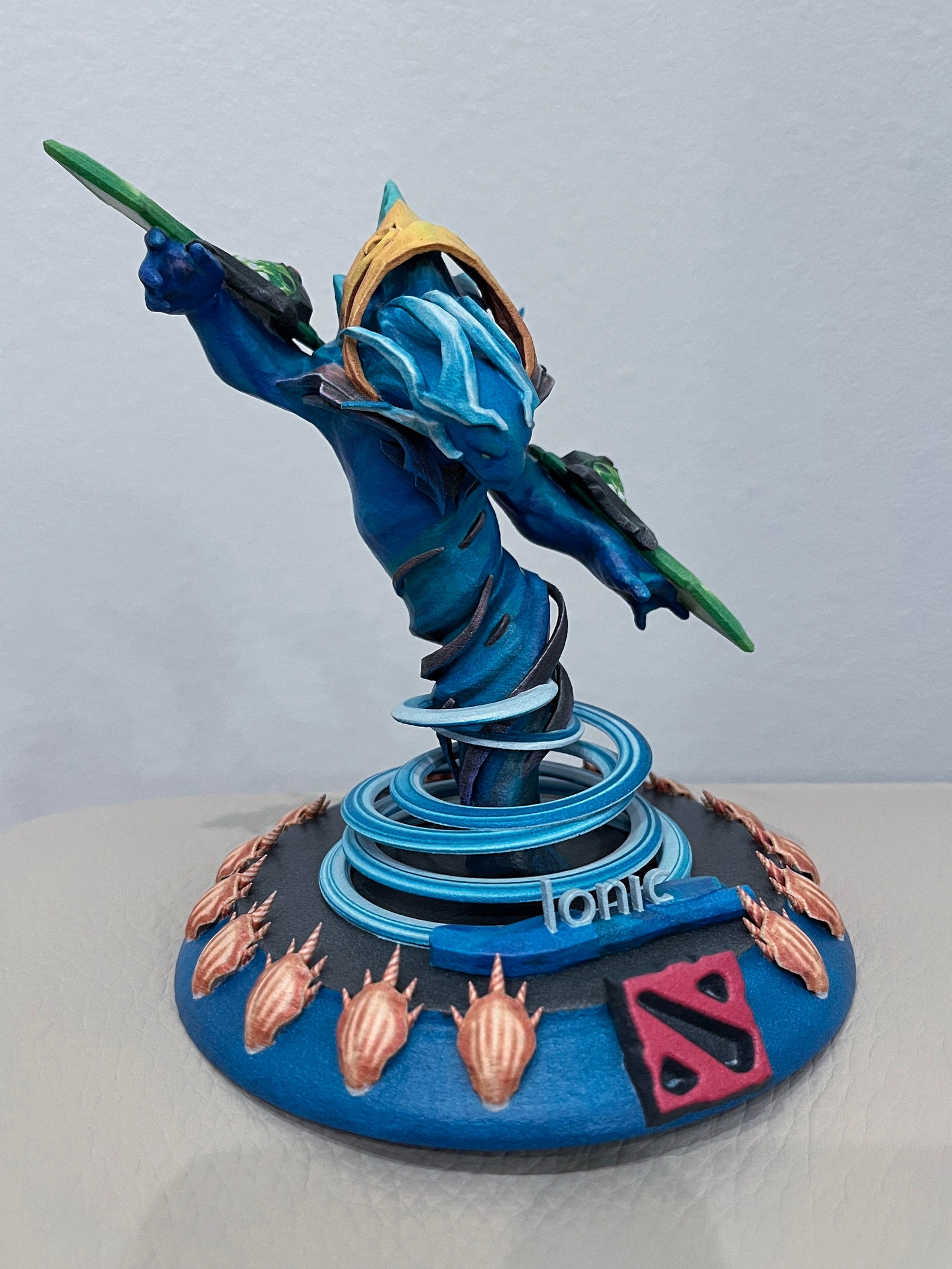 Morphling in Mixed Set With Immortals on Pedestal - Dota 2 Figurine 3D ...