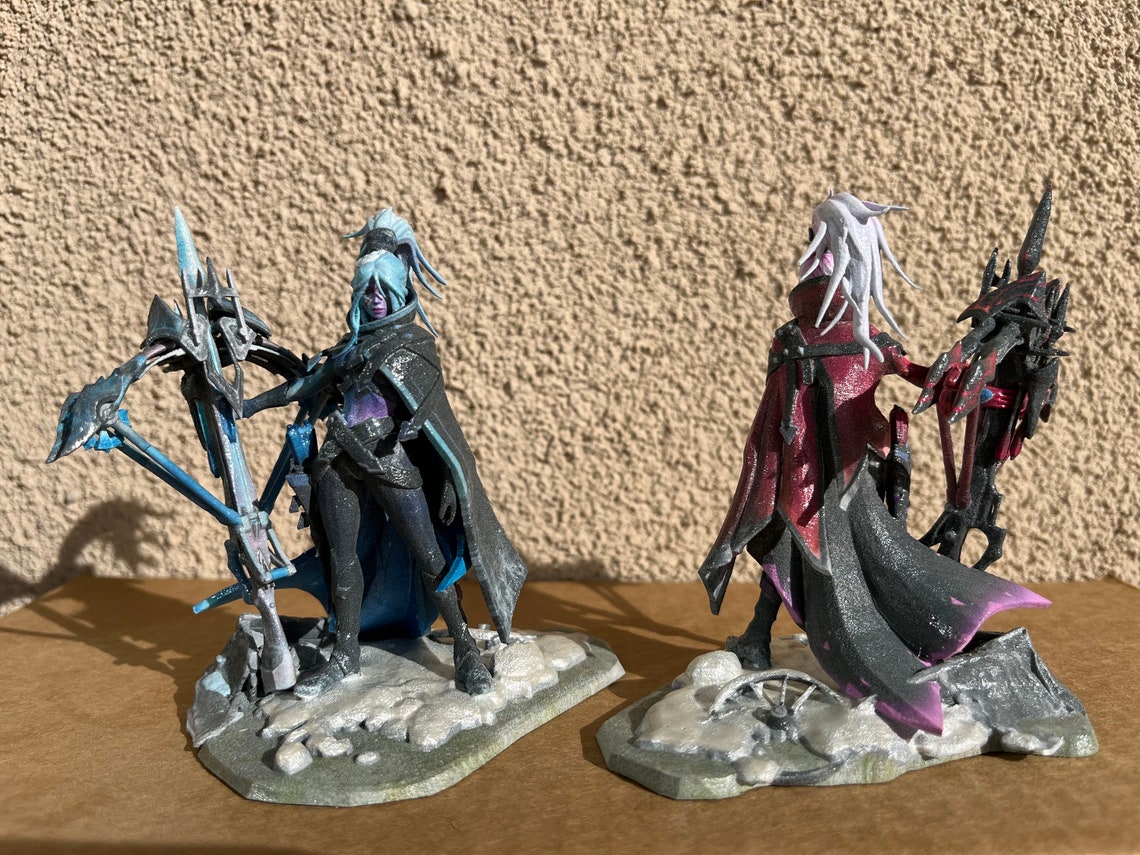 Drow Ranger Arcana Dread Retribution (alternate Red) - Dota 2 Figurine ...