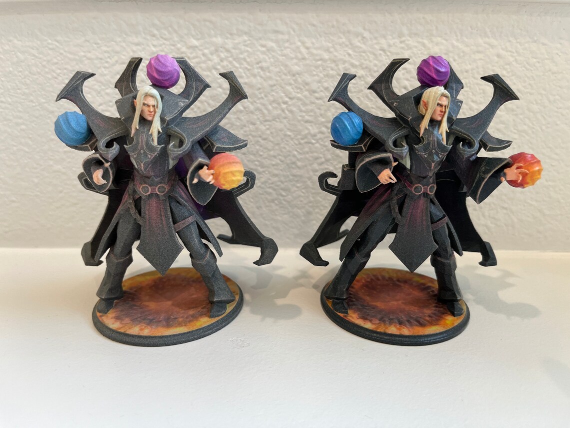 Invoker in Dark Artistry Set Dota 2 Figurine 3D Model - Etsy