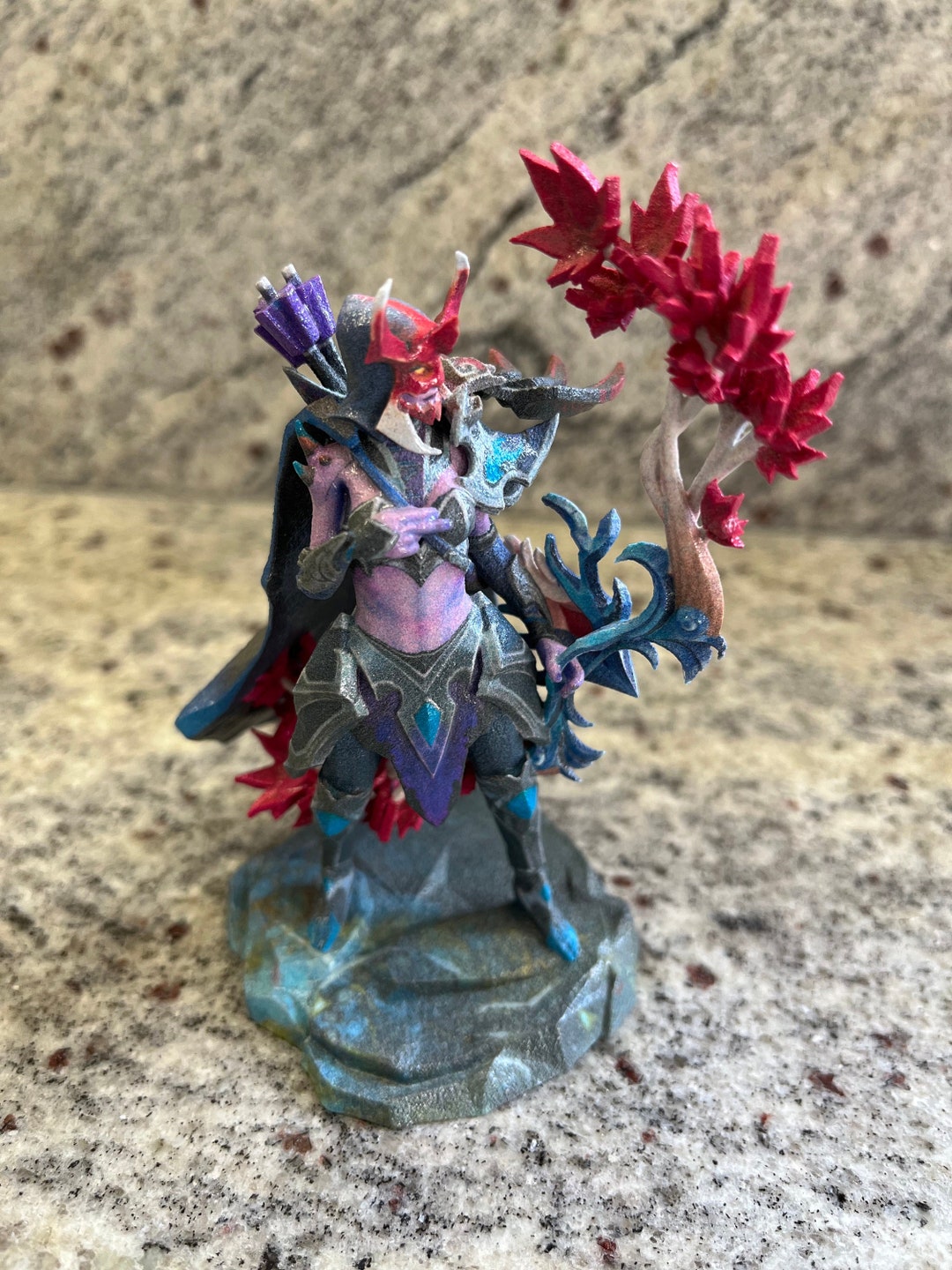 Drow Ranger in Oaths of the Dragonborn and Immortals - Dota 2 Figurine ...