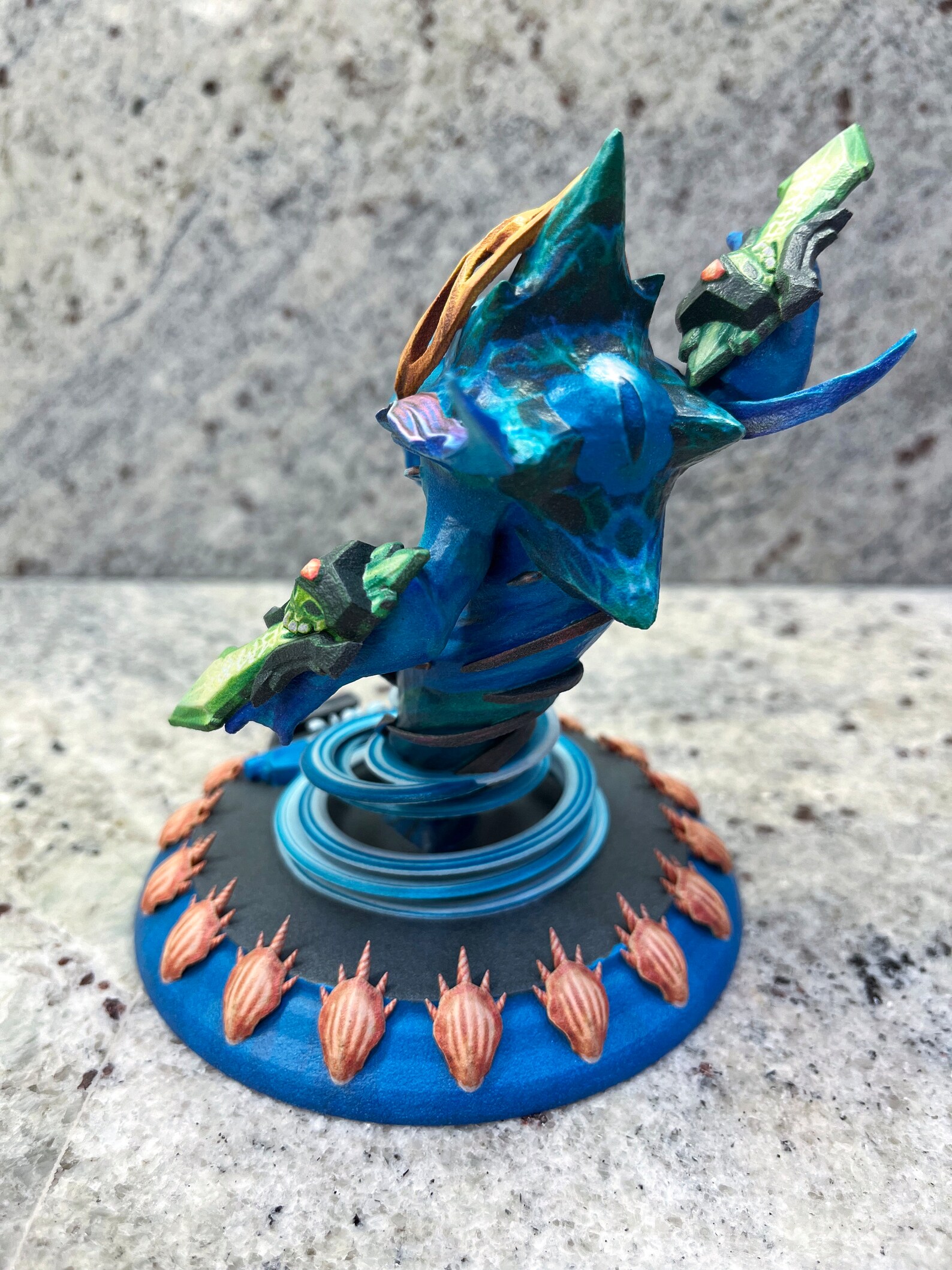 Morphling in Mixed Set With Immortals on Pedestal - Dota 2 Figurine 3D ...