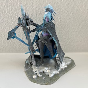 Drow Ranger Arcana Dread Retribution (regular Blue) - Dota 2 Figurine ...