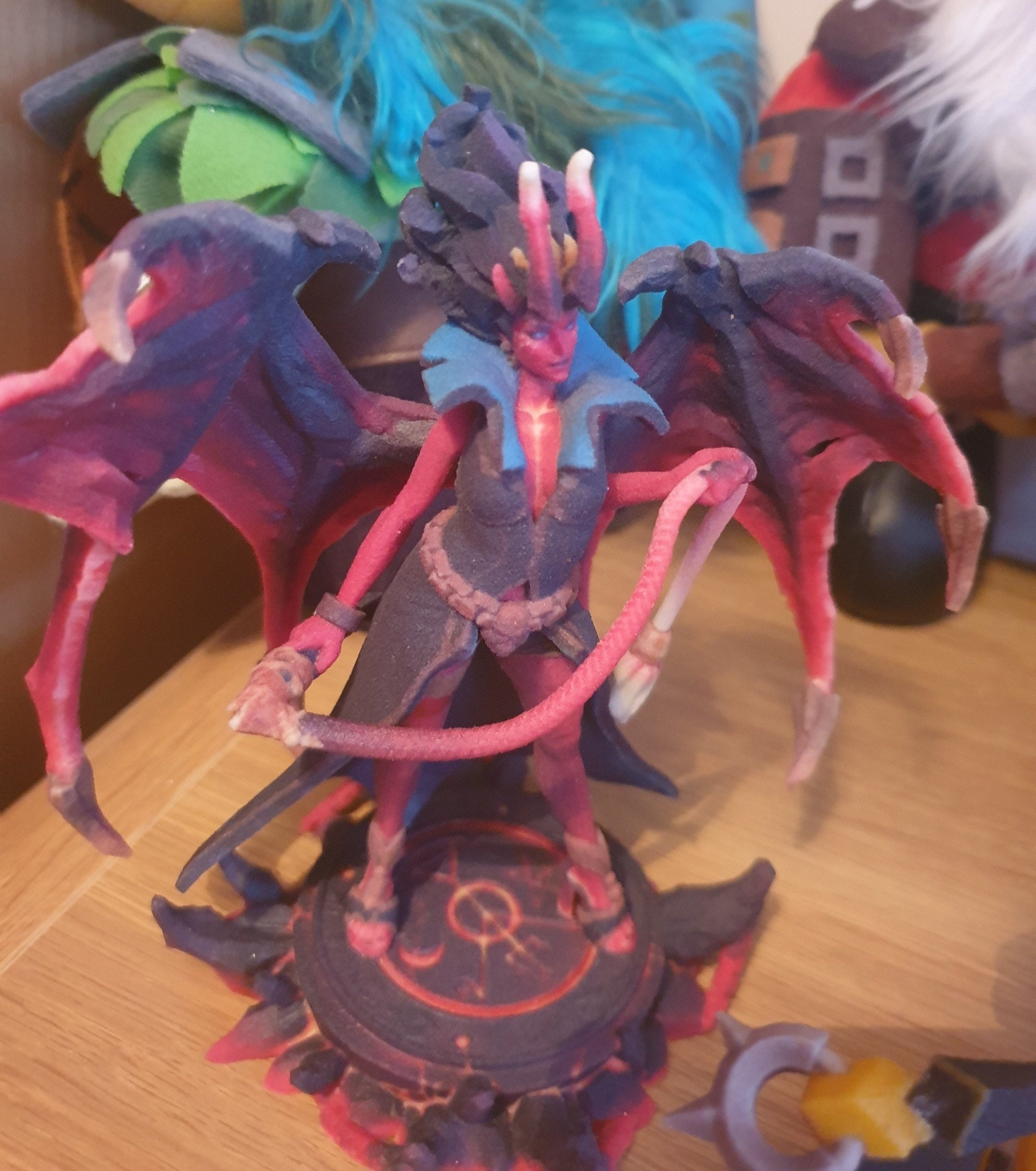 Queen of Pain Arcana Red Style Dota 2 Figurine 3D Model - Etsy UK