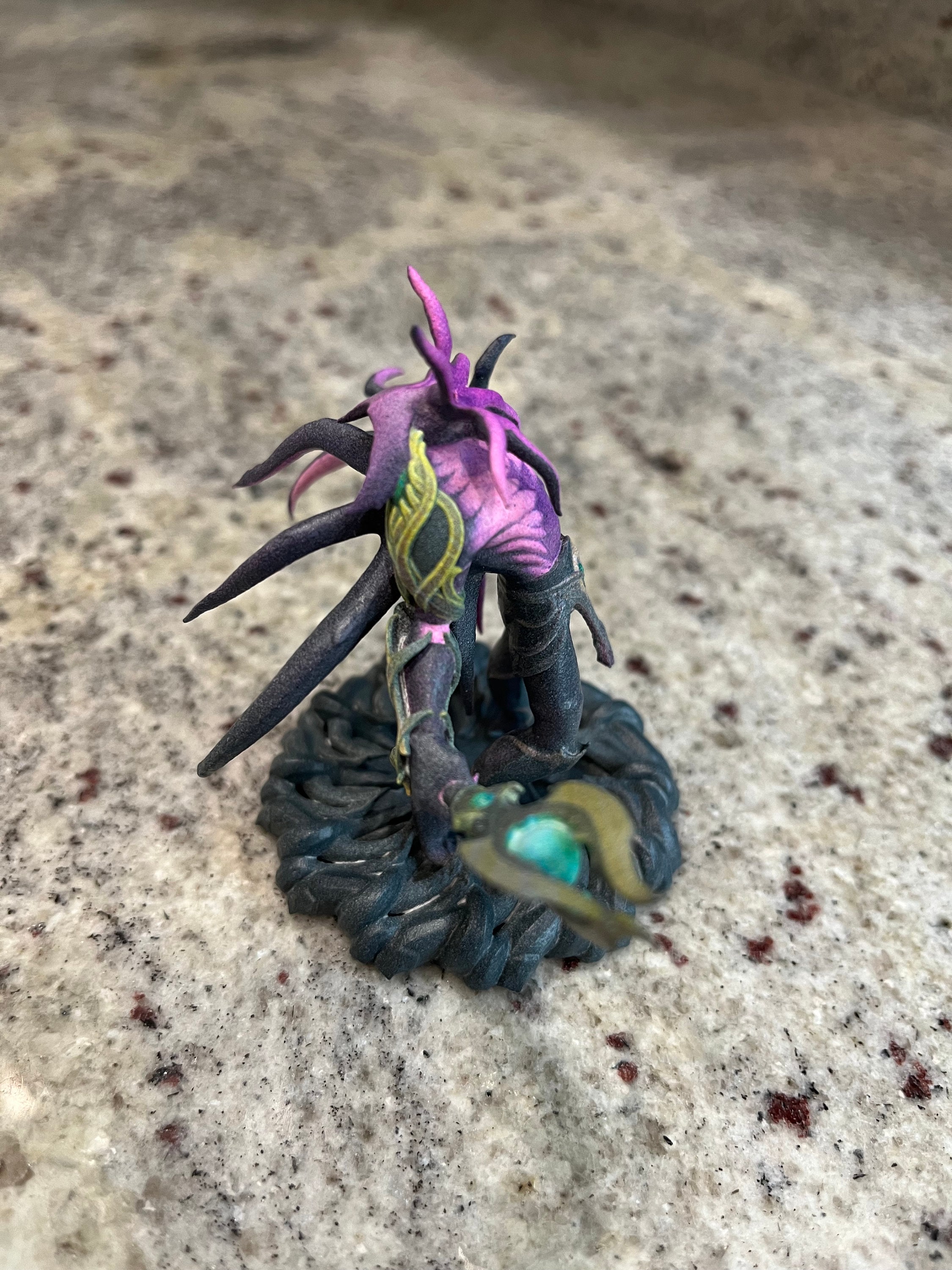 Faceless Void Arcana in Chronosphere Snow Globe - Dota 2 Figurine 3D ...