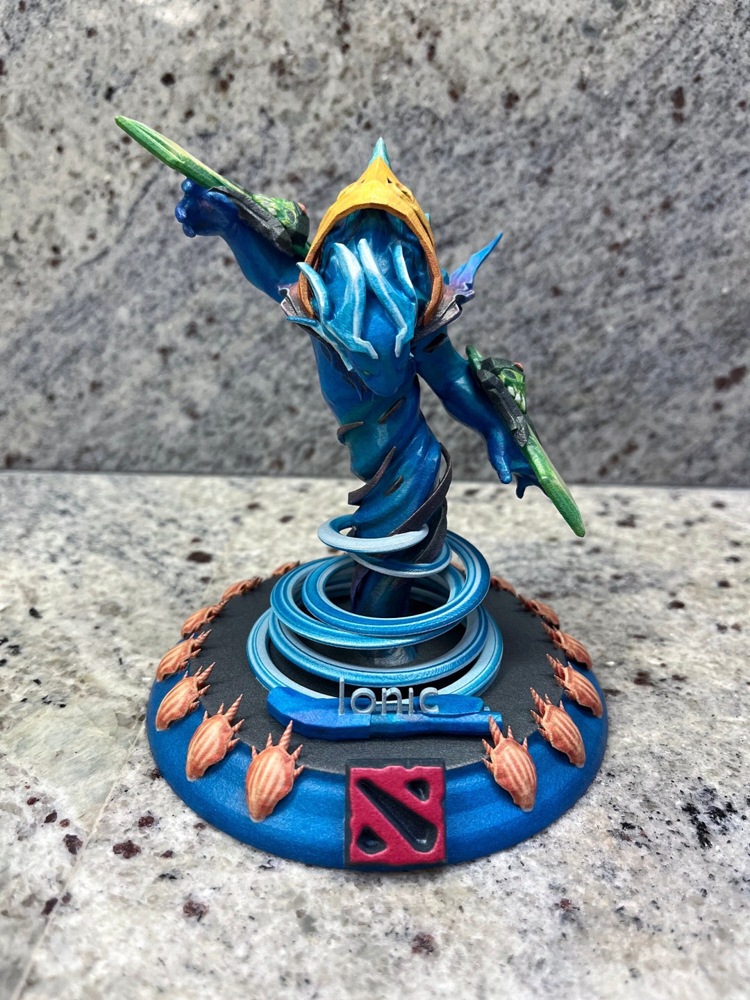 Morphling in Mixed Set With Immortals on Pedestal - Dota 2 Figurine 3D ...