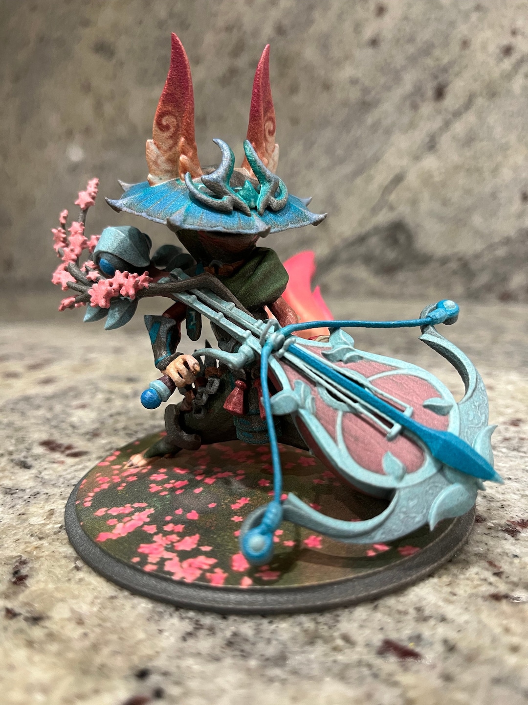 Hoodwink in Shadowleaf Insurgent With Strings of Suradan - Dota 2 Figurine 3D Model - Etsy