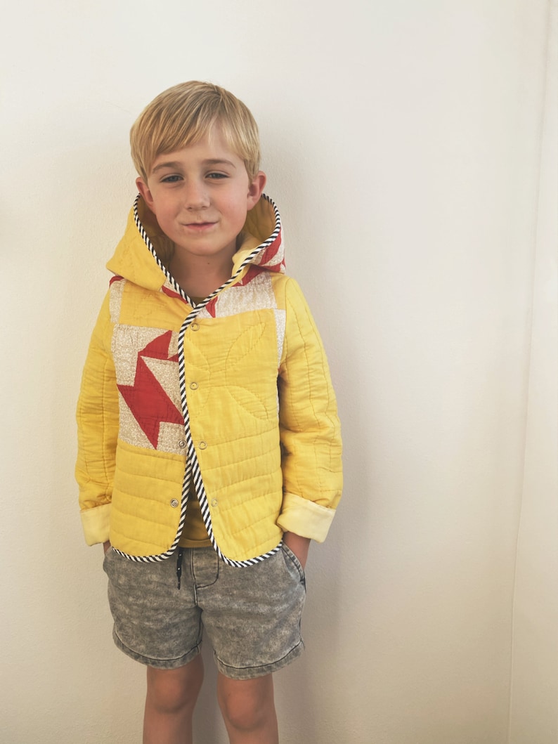 Kids Quilted Jacket - Etsy