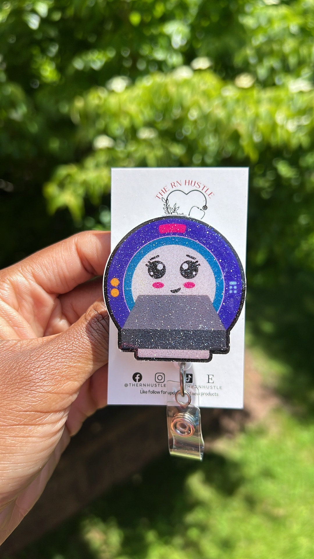 MRI Machine Badge Reel MRI Safe Reel - Etsy
