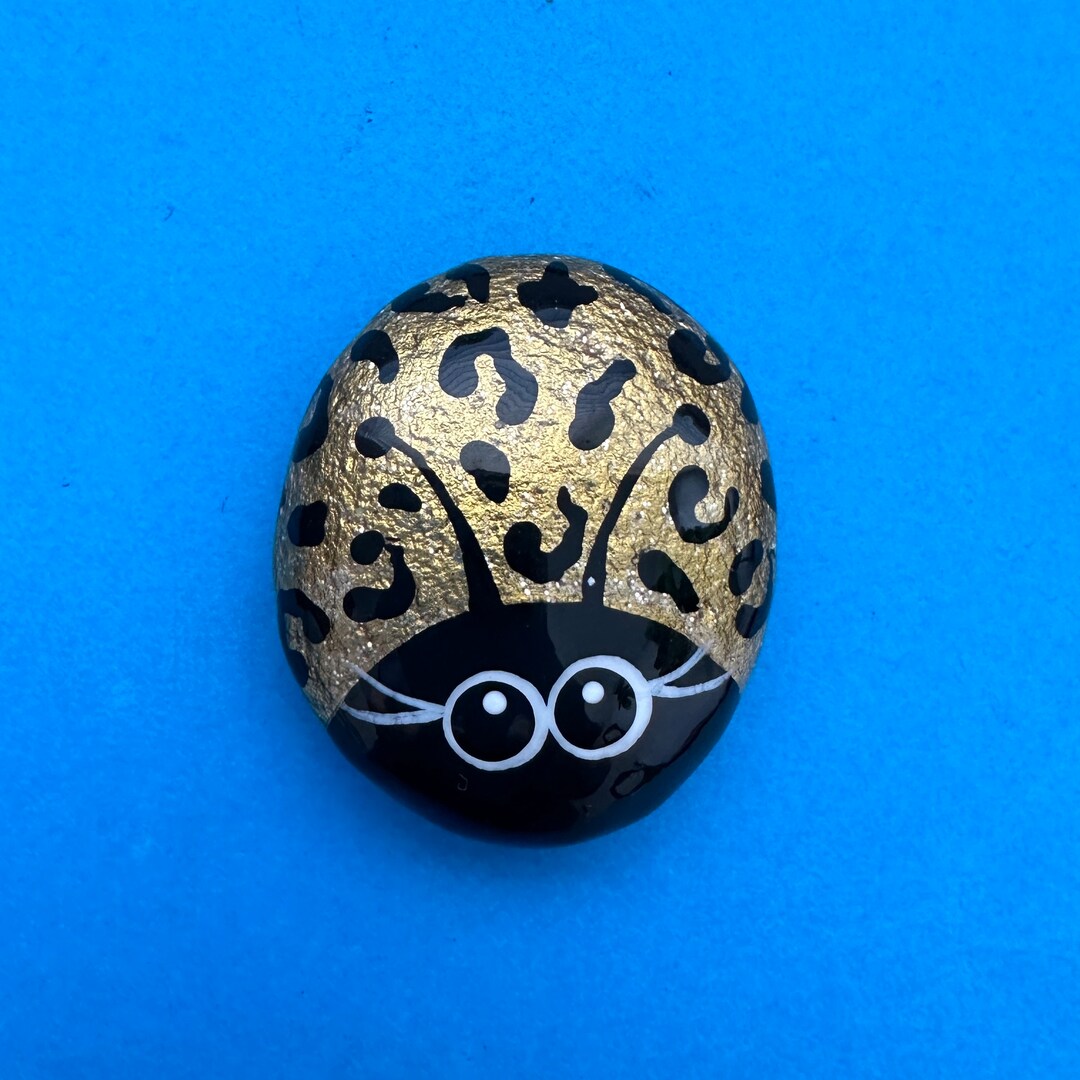 Glitter Leopard Lorybugrocks Ladybug - Etsy