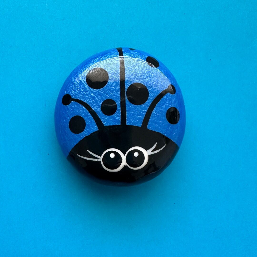 Metallic Blue Lorybugrocks Ladybug - Etsy