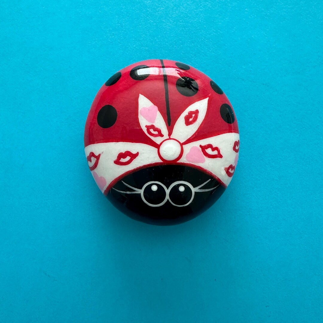 Valentines Kisses Lorybugrocks Ladybug - Etsy