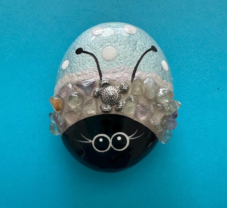 Mosaic Sea Crown Lorybugrocks Ladybug - Etsy