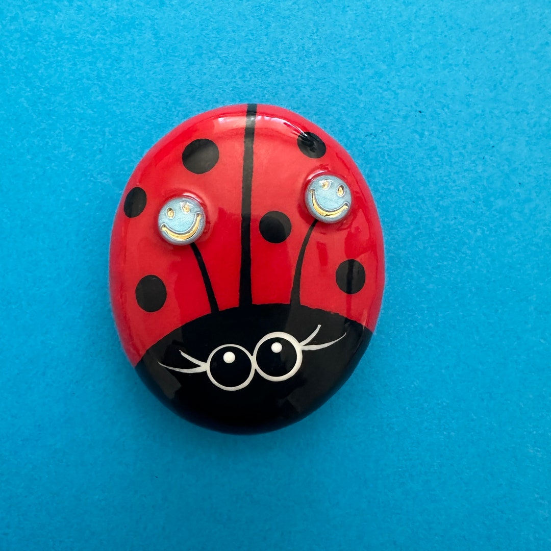 Smiley Face Lorybugrocks Ladybug - Etsy