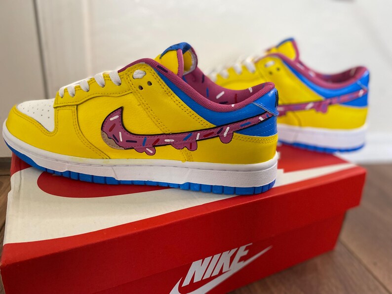 Custom Nike Dunks “simpsons” - Etsy