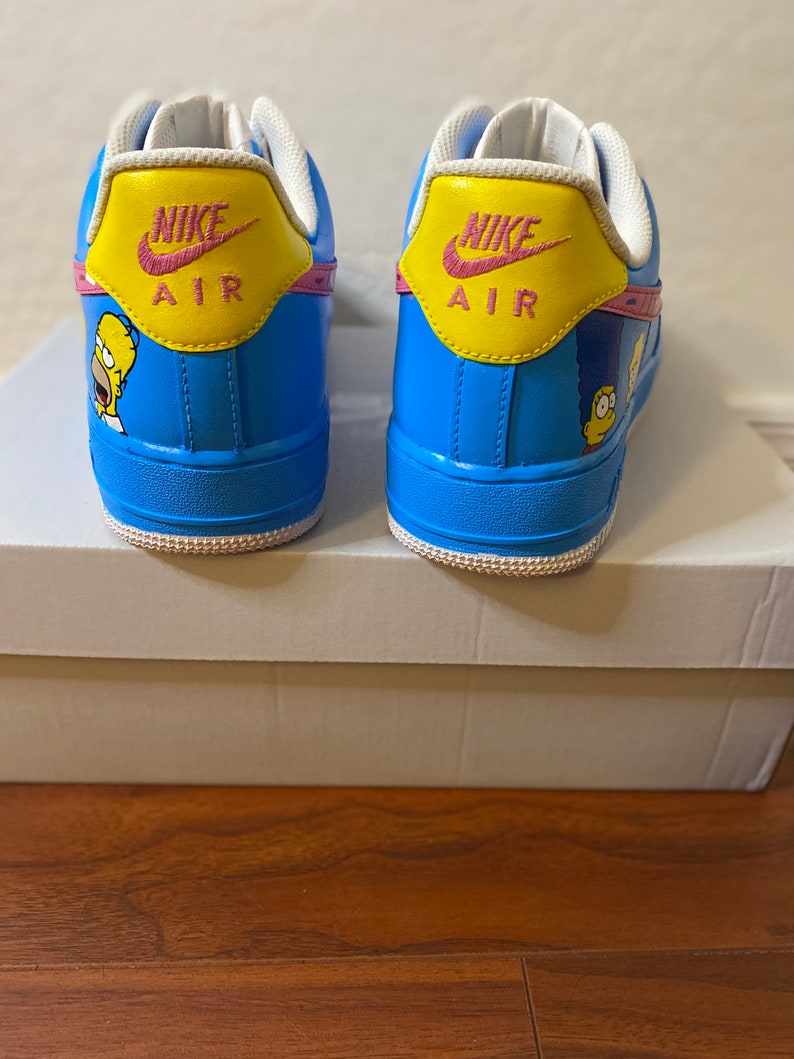 Custom Air Force 1 Simpsons - Etsy