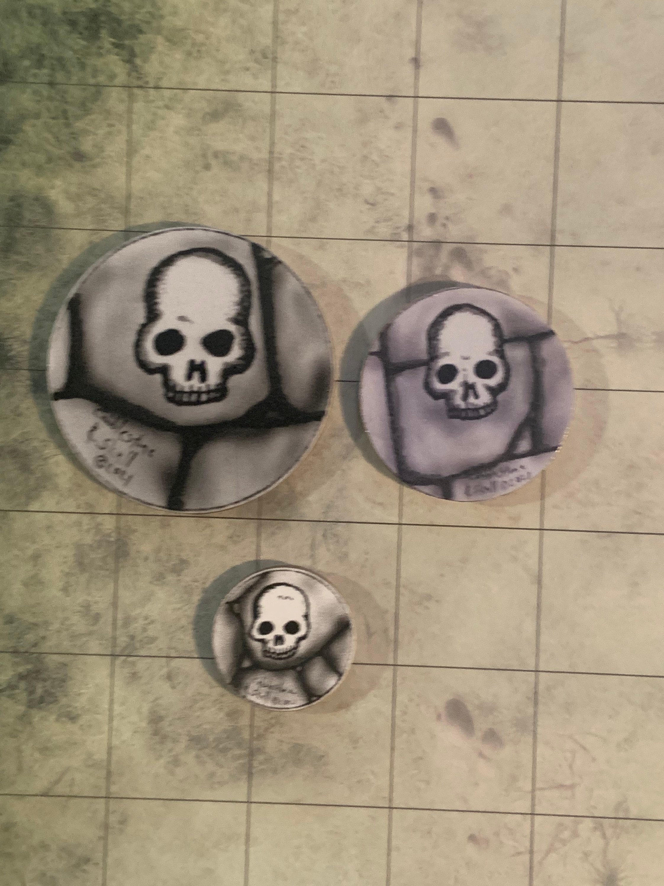 RPG Tokens: Cobblestone and Skull Full Catalog Variety Set - Etsy