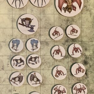 RPG Tokens: Cobblestone and Skull Full Catalog Variety Set! - Etsy