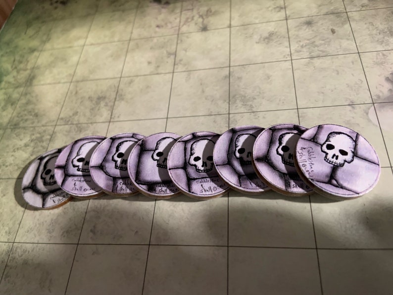 RPG Tokens: Skeletons! - Etsy