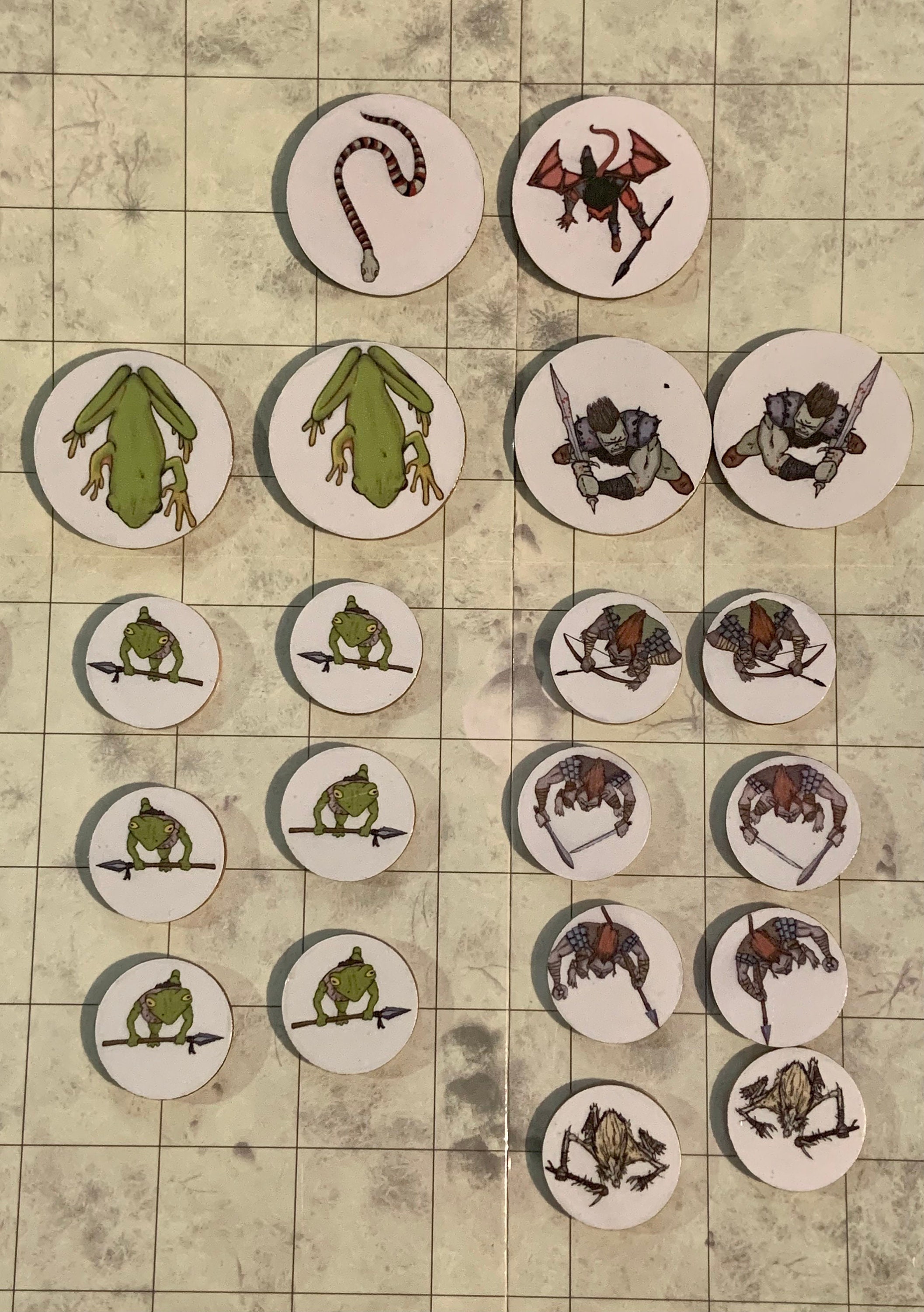 RPG Tokens: Cobblestone and Skull Full Catalog Variety Set! - Etsy