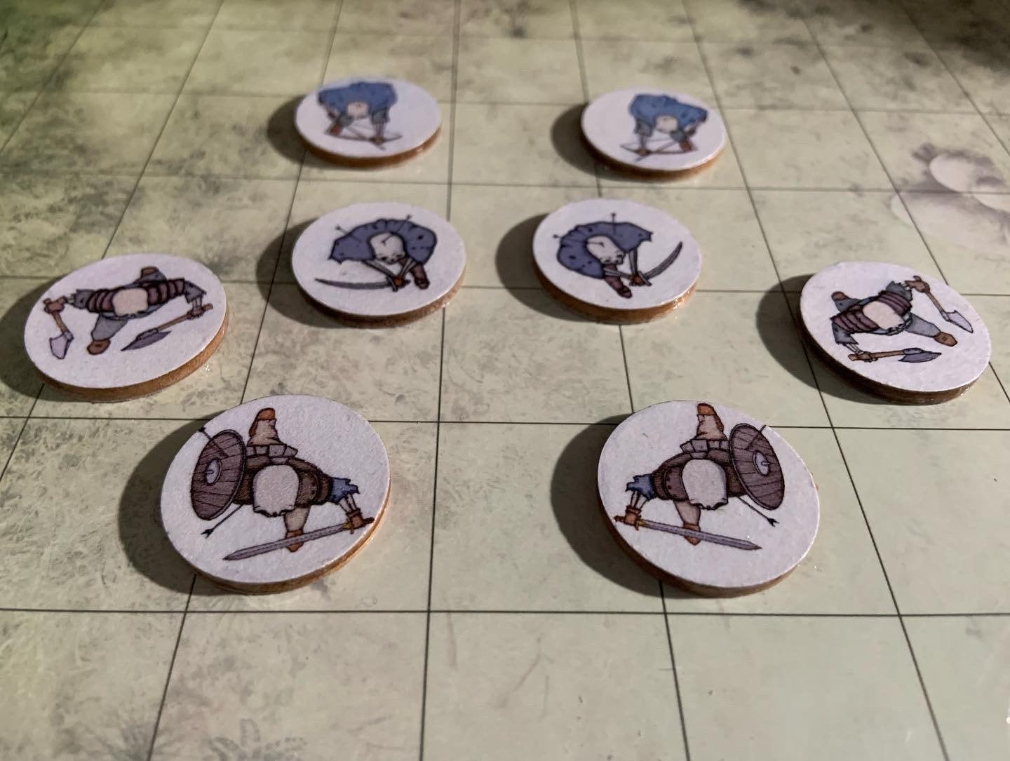 RPG Tokens: Skeletons! - Etsy