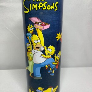 The Simpsons 20 Oz Tumbler Homer Simpson Tumbler - Etsy