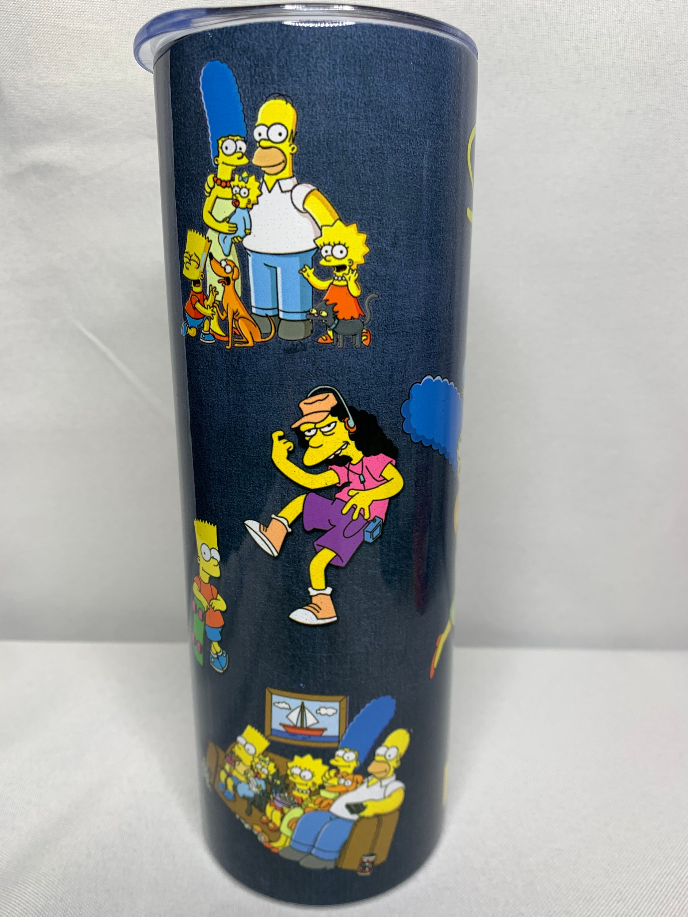 The Simpsons 20 Oz Tumbler Homer Simpson Tumbler - Etsy