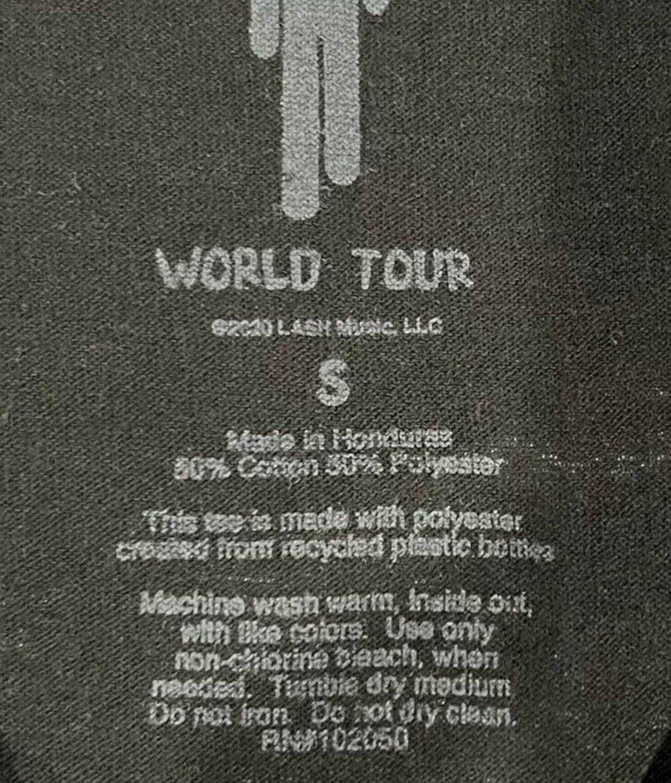 Billie Eilish STAY HOME Concert Tour World Tour Women's Small T Shirt ...