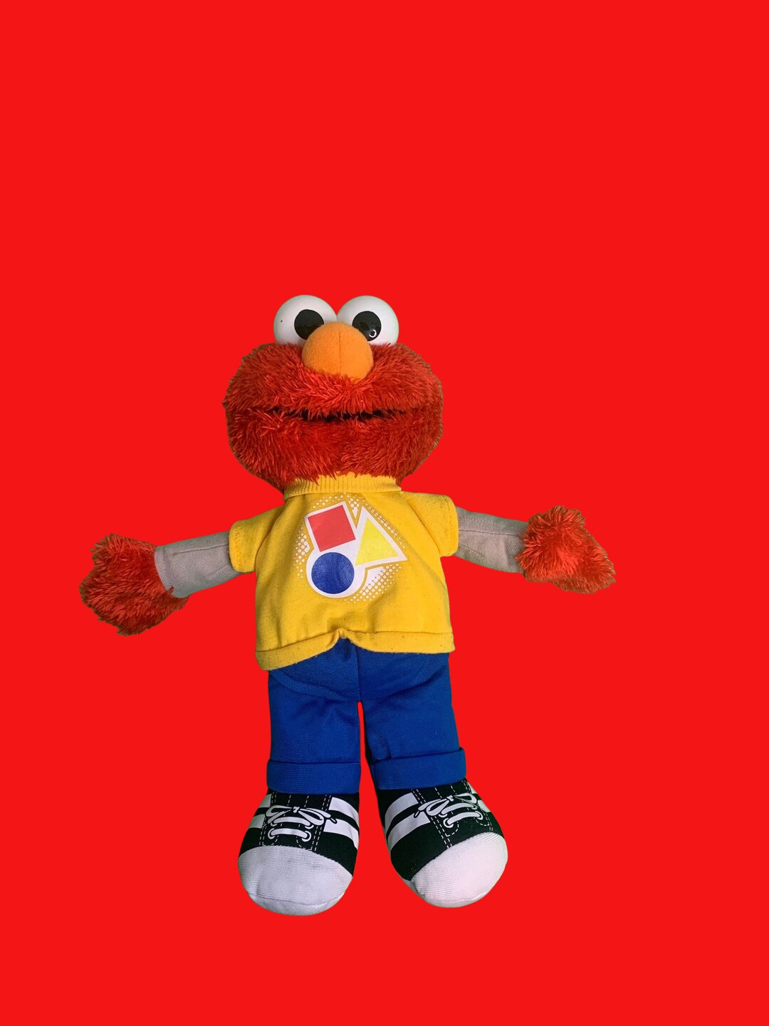 Plush Elmo Sesame Street Size 12 Inches - Etsy