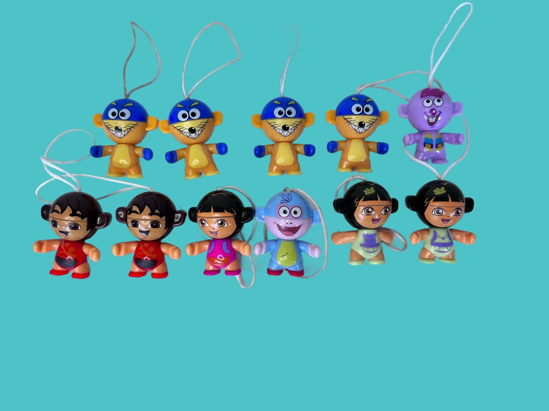 Elastic Hair Tie for Dora and Her Friends Hairstyle Set of 11 - Etsy