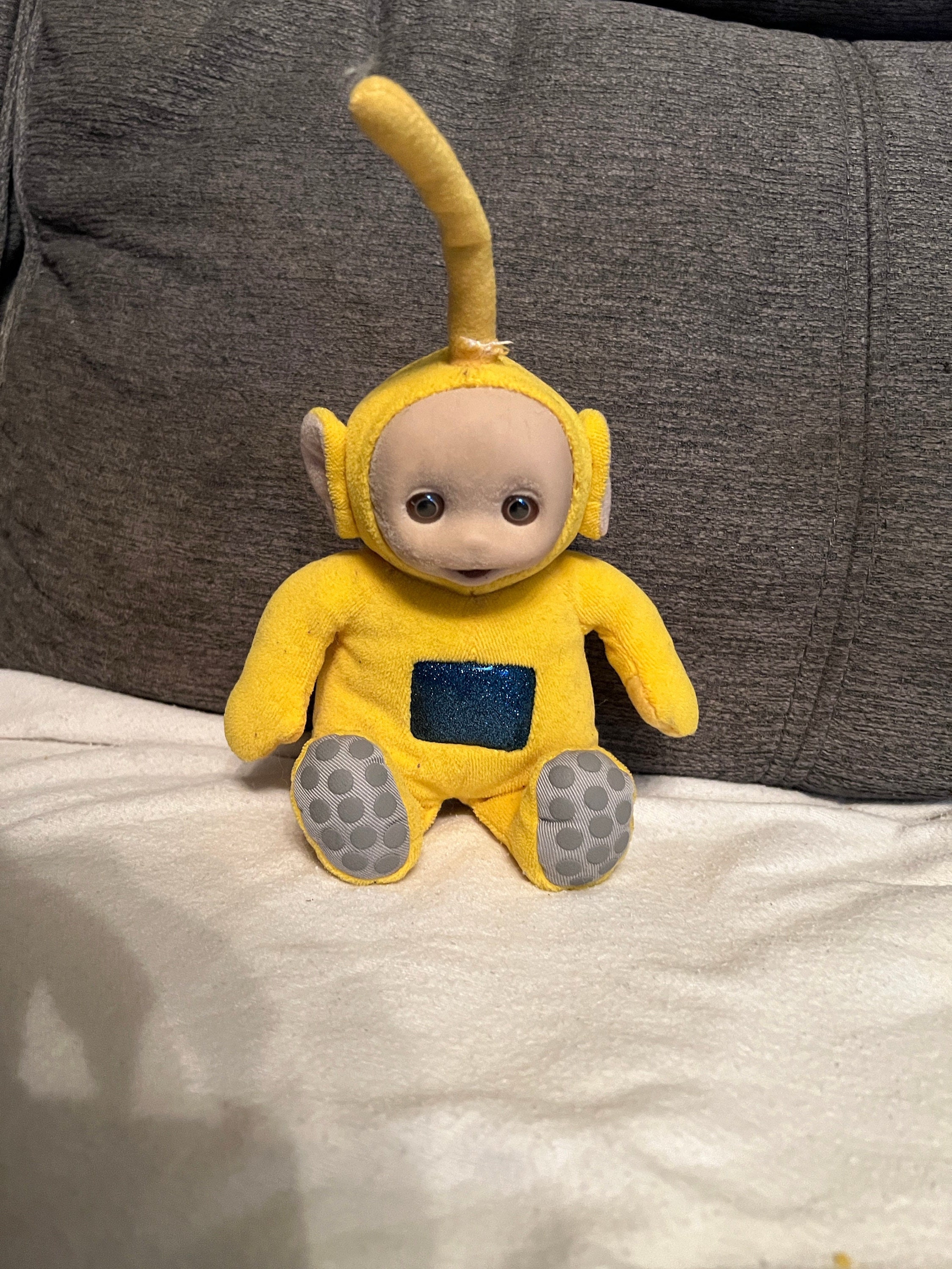 Vintage Teletubbies Plush Yellow Laa laa Size 7 Inches Etsy UK