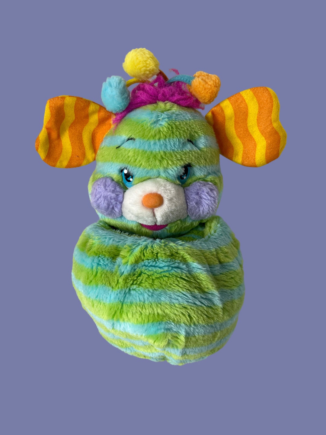 Vintage 16 Inch Green and Yellow Popples Soft Toy - Etsy