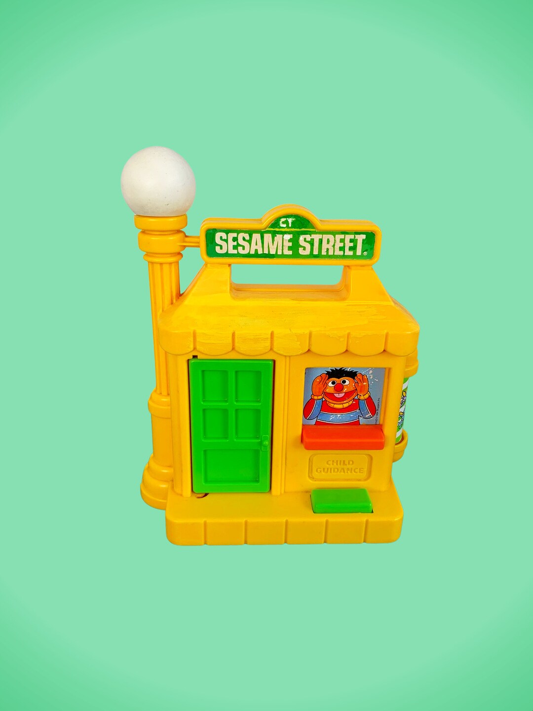 Vintage Toy Sesame Street House Etsy