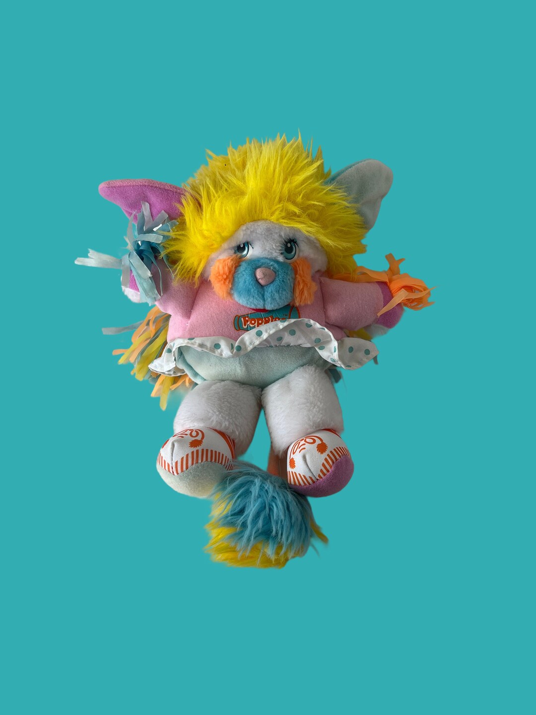 Vintage Popples Plush Toy 16 Inches With Pompom - Etsy