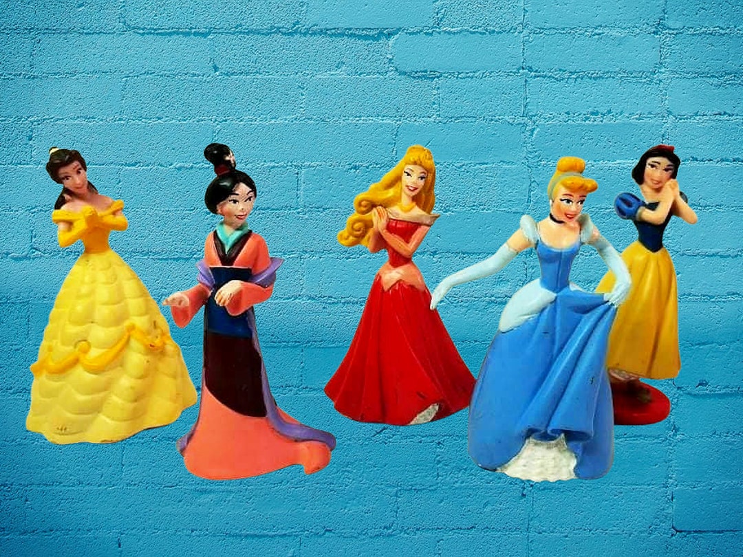 Lot of 5 Vintage Disney Princesses - Etsy