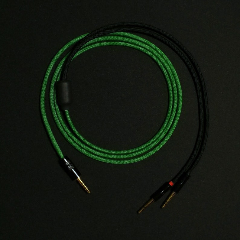 Meze / Focal / Hifiman - Dual 3.5mm Extended - Custom Headphone Cable ...